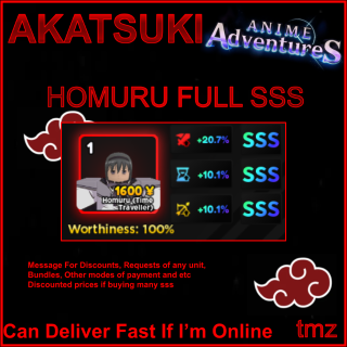 HOMURU FULL SSS DMG,RNG,SPA AA - Game Items - Gameflip