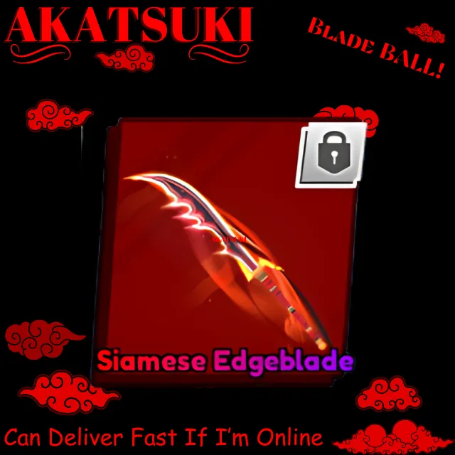 Siamese Edgeblade Blade Ball - Blade Ball Game Item - Gameflip