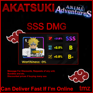 SSS DMG/Damage Anime Adventures - Game Items - Gameflip