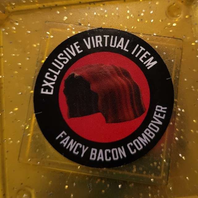 Roblox Toy Code- Fancy Bacon Combover/INSTANT DELIVERY🔥 - Other - Gameflip