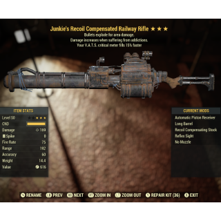 Weapon | JE Railway Rifle - Game Items - Gameflip