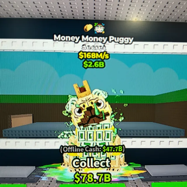 MONEY MONEY PUGGY MUTS - Steal a Brainrot Game Item - Gameflip