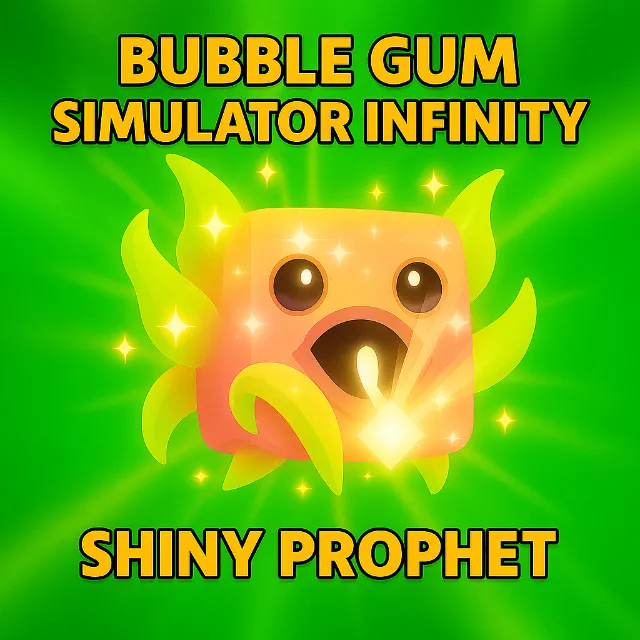 Bgsi-Shiny-Prophet! - Bubble Gum Simulator Game Item - Gameflip