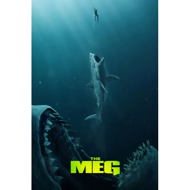 The Meg [4K UHD] MOVIESANYWHERE - Digital Movie - Gameflip