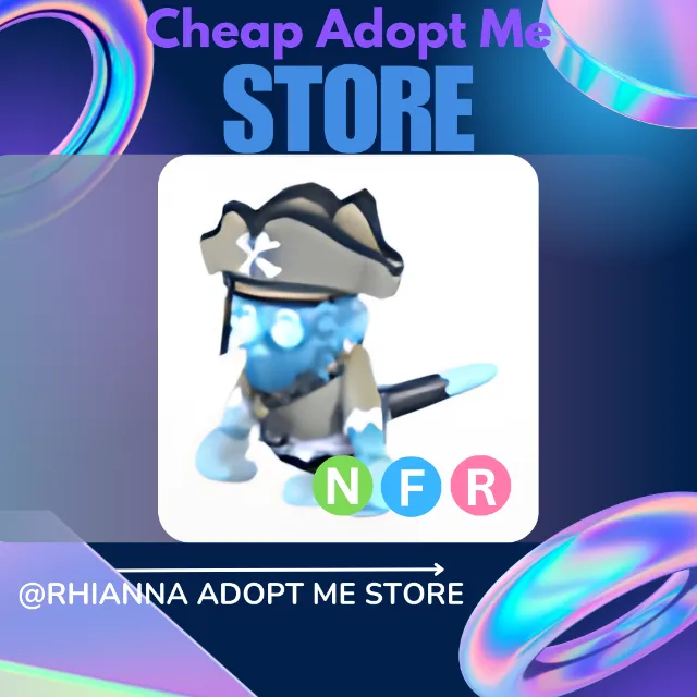 NFR PIRATE GHOST CAPUCHIN MONKEY - Adopt Me Game Item - Gameflip