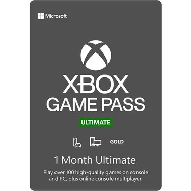 XBOX GAME PASS ULTİMATE 1 MONTH [AUTO DELIVERY] Turkey - Xbox Gift Card ...