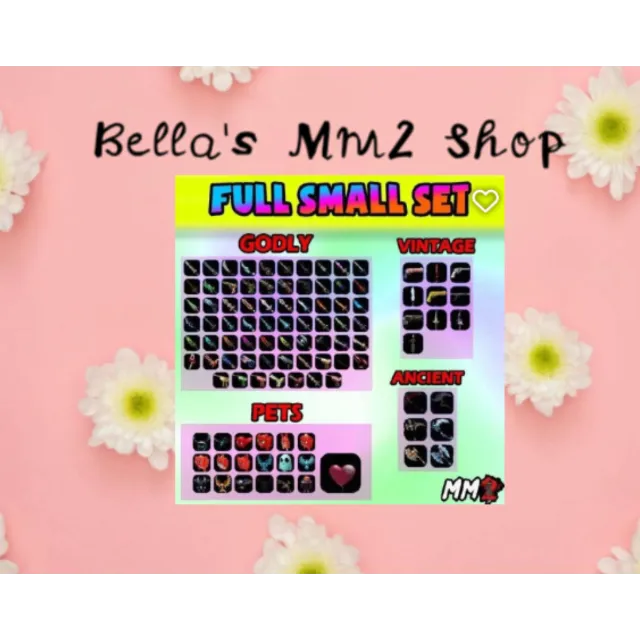 Weapon | Mm2: Small Set - Murder Mystery 2 Game Item - Gameflip