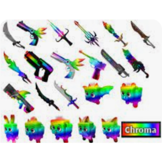 Weapon | Mm2: Chroma Set - Game Items - Gameflip