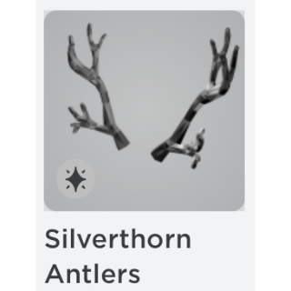 Limited | Silverthorn Antlers - Game Items - Gameflip