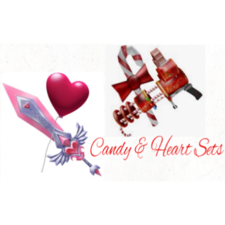 Mm2: Candy & Heart Sets - Game Items - Gameflip