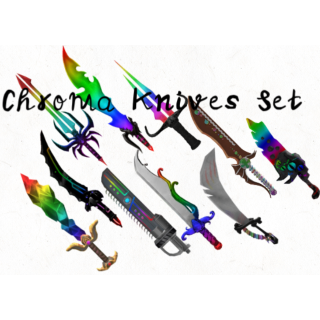 Mm2: Chroma Knives Set - Game Items - Gameflip