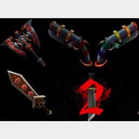 Weapon | Mm2: Full Swirly Set - Game Items - Gameflip