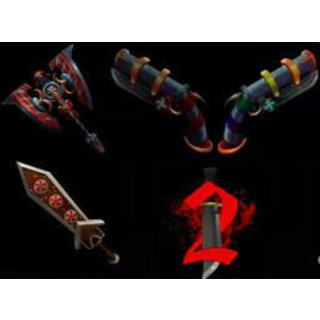 Weapon | Mm2: Full Swirly Set - Game Items - Gameflip