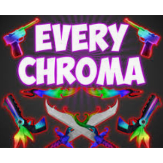Weapon | Mm2: Every Chroma - Game Items - Gameflip