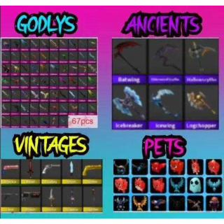 Weapon | Mm2: Bundle for Martha - Game Items - Gameflip