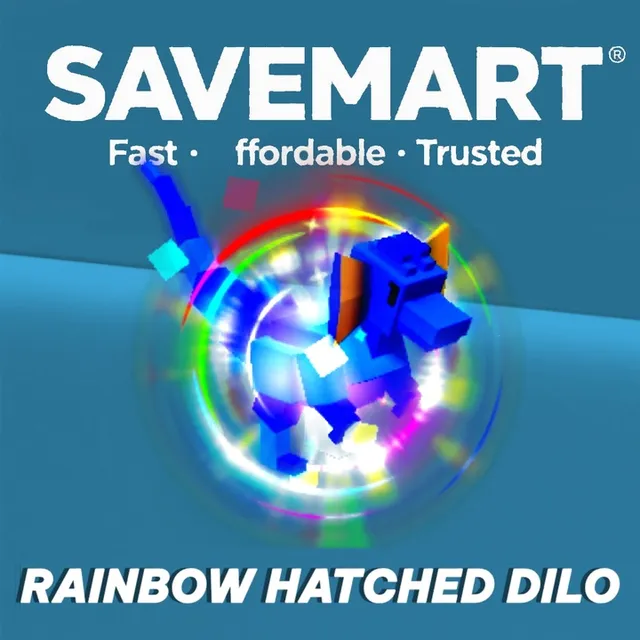 Rainbow hatched dilo - Roblox Game Item - Gameflip