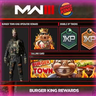 INSTANT CODE|| Call of Duty Modern Warfare 2 Burger Town Operator Skin ...