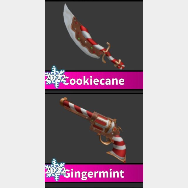 MM2 Cookiecane set - Game Items - Gameflip