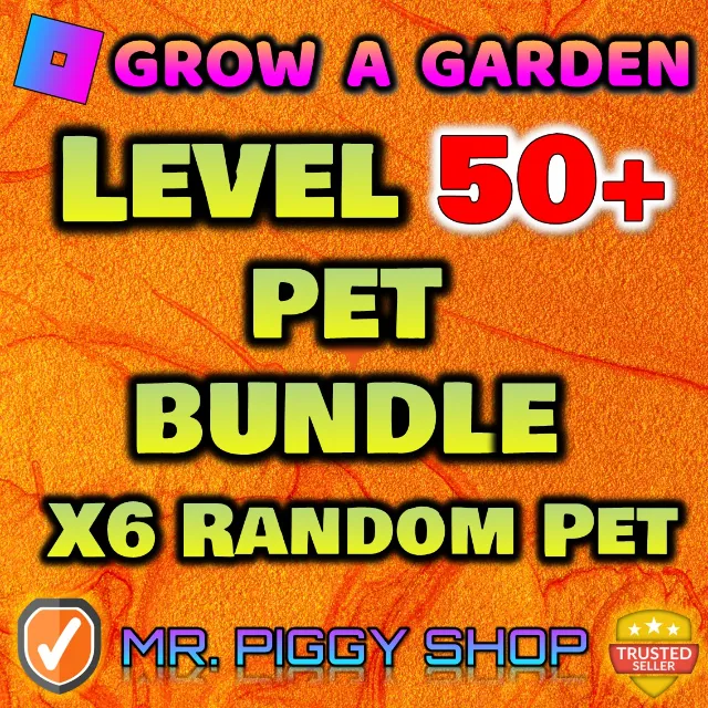 Pet Bundle Level 50 x6 - Roblox Game Item - Gameflip