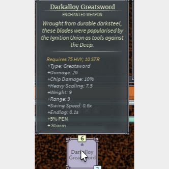 Weapon | Deepwoken Storm Darkallo - Game Items - Gameflip