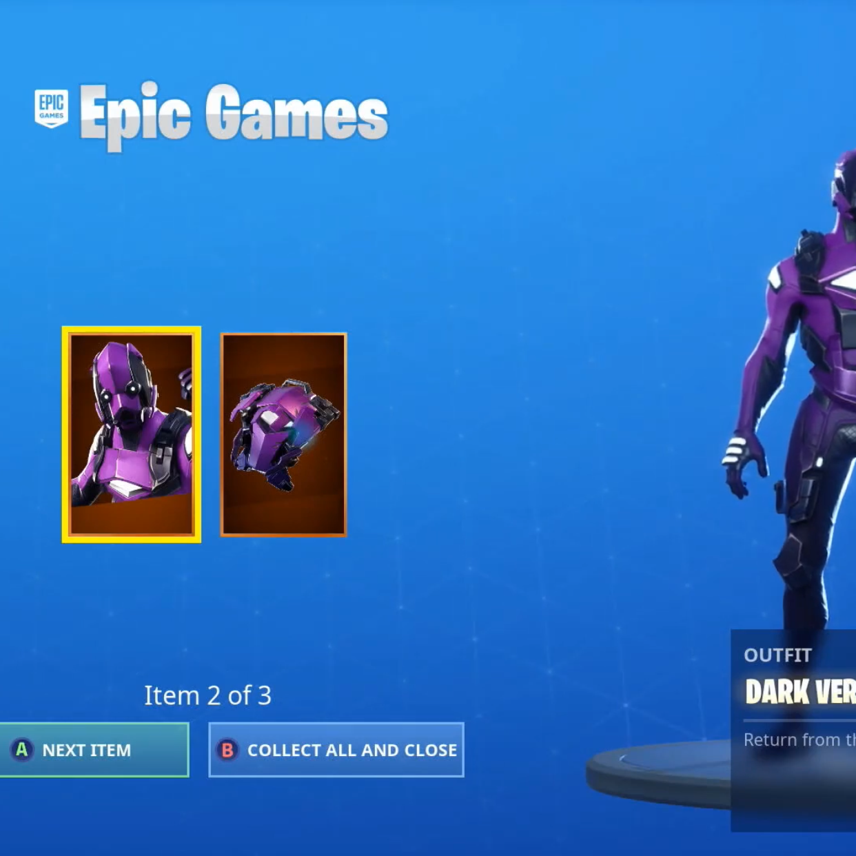 Code | Fortnite Dark Vertex - Fortnite Game Items - Gameflip