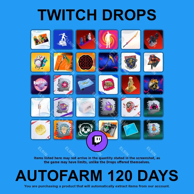 🌐【Fortnite】Twitch Drops Automatic farming 120 days - Fortnite Game ...