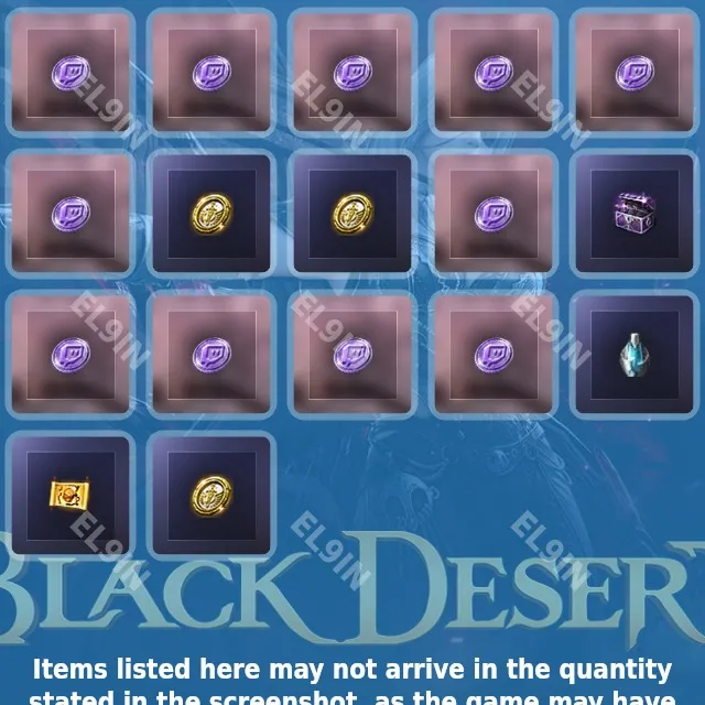 🌌 Black Desert 💎 Twitch Drops 💎 2026 BDO Drops (Jan 11) [Total 17 Items ...