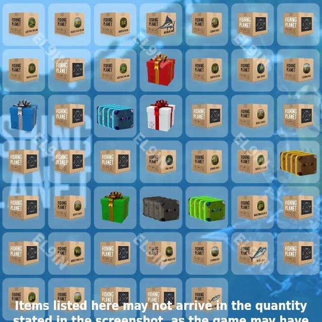 Fishing Planet 👑 Twitch Drops 🧨 Merry Fishmas [Total 47 Items ...