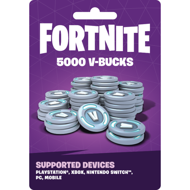 Fortnite 5000 Vbucks - Fortnite Game Items - Gameflip