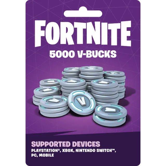 Fortnite 5000 Vbucks - Fortnite Game Item - Gameflip