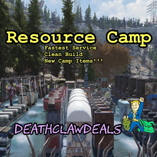 Upgraded Resource Camp - Fallout 76 Game Items - Gameflip
