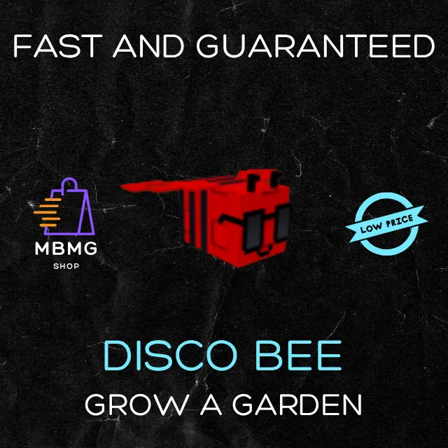 DISCO BEE | GROW A GARDEN - Game Item - Gameflip
