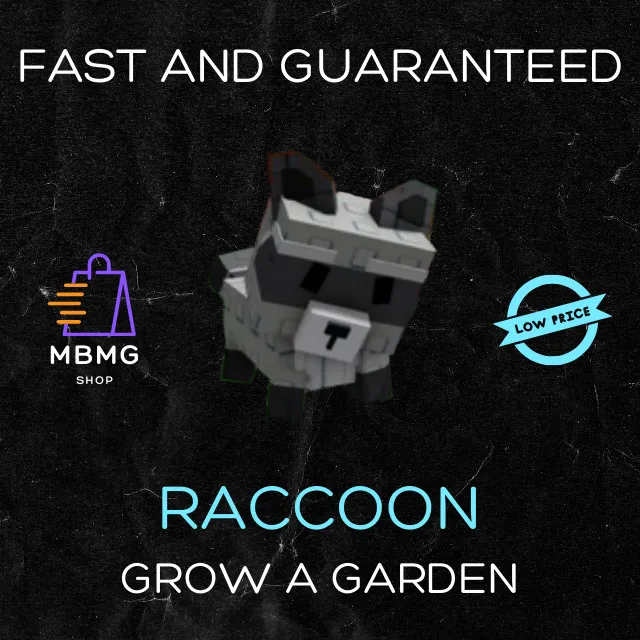 RACCOON | GROW A GARDEN - Game Item - Gameflip