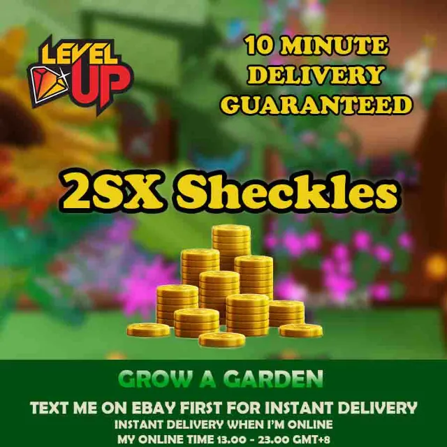 2SX sheckles grow a garden roblox - Game Item - Gameflip