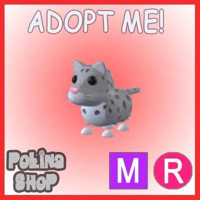 Snow Leopard MR - Adopt Me Game Items - Gameflip