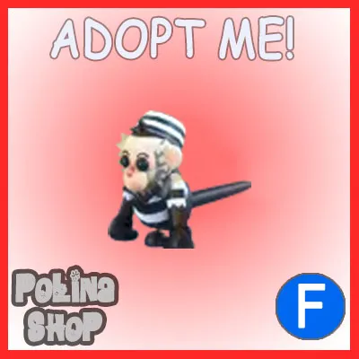 Inmate Capuchin Monkey F - Adopt Me Game Items - Gameflip