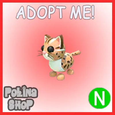 Leopard Cat N - Adopt Me Game Items - Gameflip