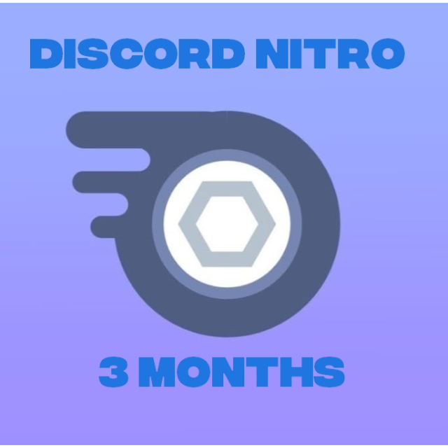 DISCORD NITRO - 3 MONTHS - Other Game - Gameflip