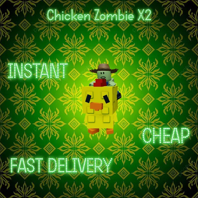 Grow A Garden Chicken Zombie X2 - Grow a Garden Game Item - Gameflip