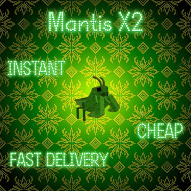 Grow A Garden Praying Mantis X2 - Grow a Garden Game Item - Gameflip