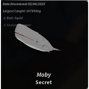 Moby | FISCH - Other Game Item - Gameflip