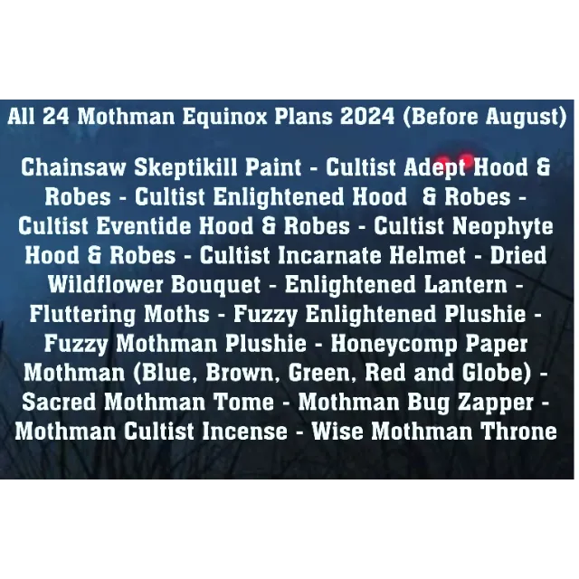 Mothman Equinox 2024 (before august) - Fallout 76 Game Items - Gameflip