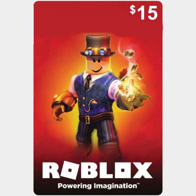 15$ Roblox Global Gift Card / INSTANT DELIVERY - Roblox Cartões de ...