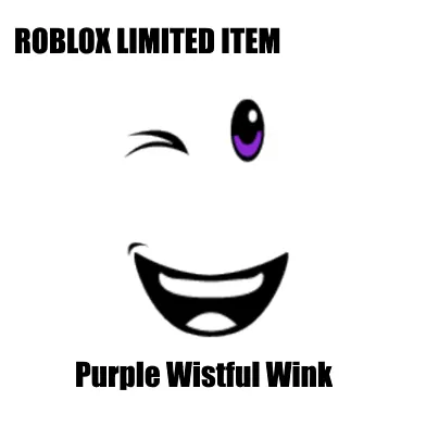 Limited | Purple Wistful Wink - Other Game Item - Gameflip