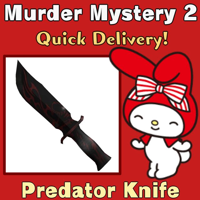 MM2 Predator Knife - Game Items - Gameflip