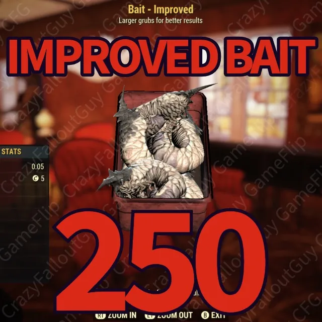 Improved Bait - Fallout 76 Game Item - Gameflip