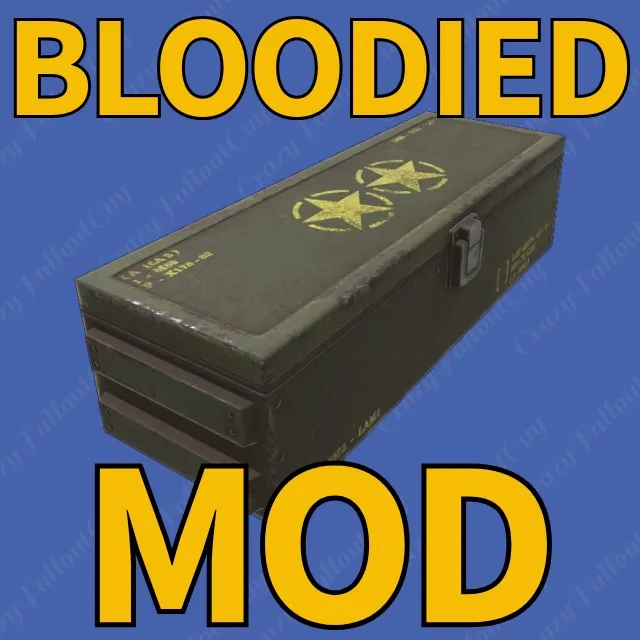 Bloodied Mod - Fallout 76 Game Item - Gameflip