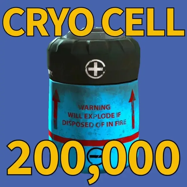 Cryo Cells - Fallout 76 Game Items - Gameflip