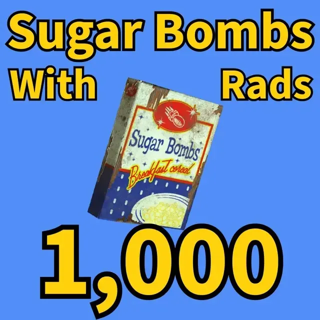 Sugar Bombs - Fallout 76 Game Items - Gameflip