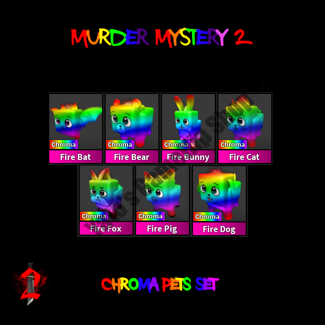Chroma Set - Murder Mystery 2 Game Item - Gameflip